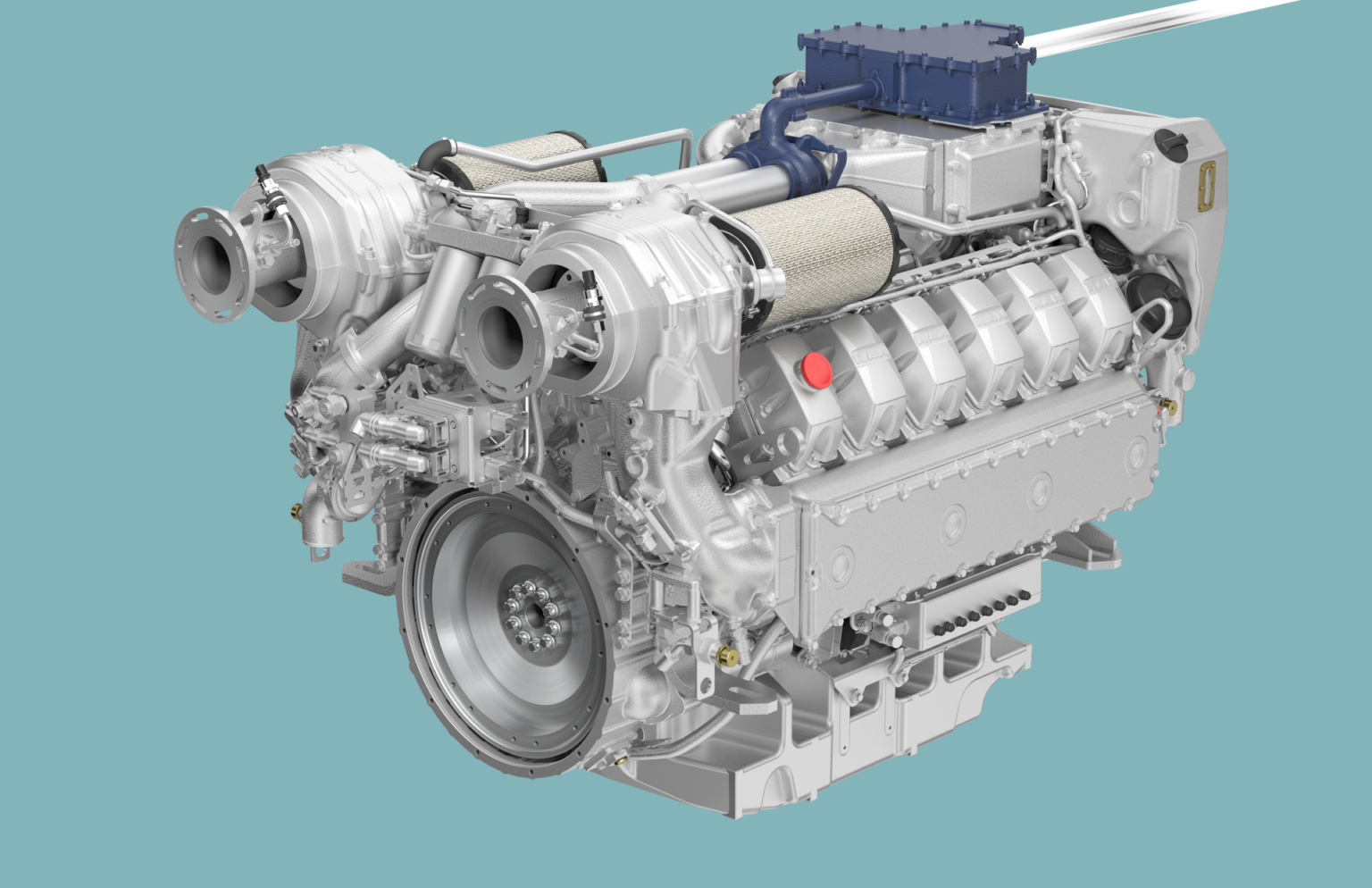 MAN’s marine dual fuel H2 engine